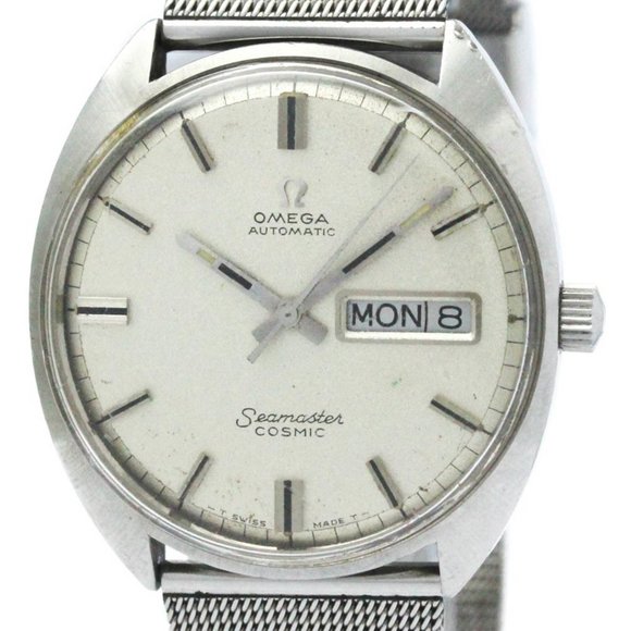 Omega | Accessories | Vintage Omega Seamaster Day Date Cal 752 Steel ...